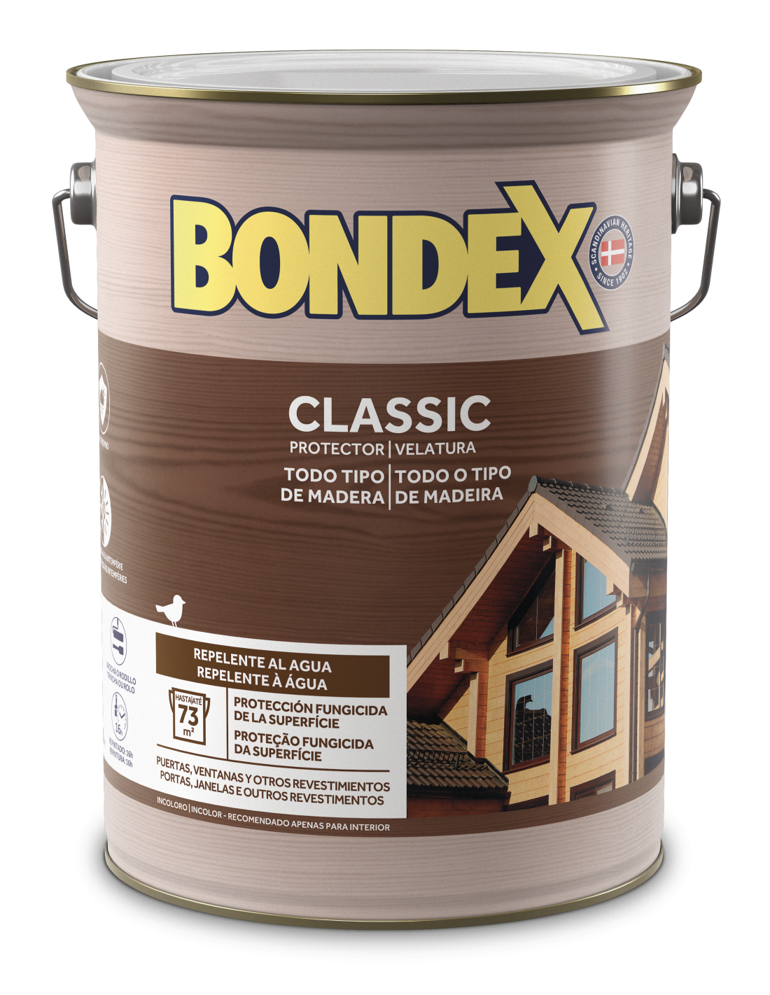 PPG - BONDEX PROTECTOR CLASSIC SATINADO 5 LT (Castaño 903) | Leroy Merlin