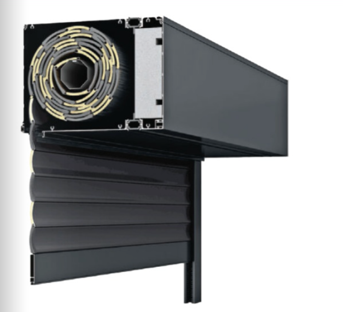 Volet roulant motorisé THERMO CONFORT RAL 7016 Solus - Filaire (L ...