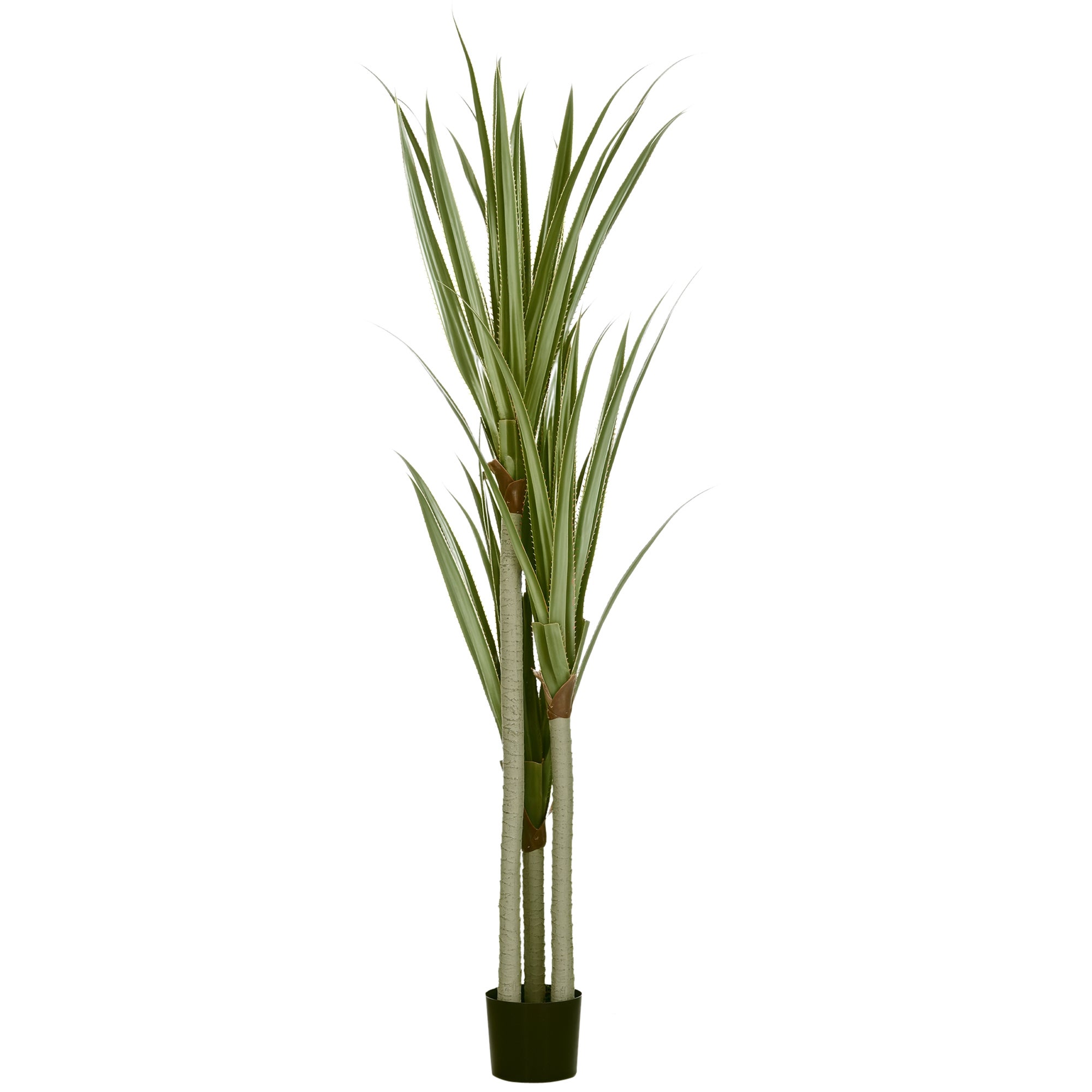 Plante de yucca artificielle de 190 cm avec 39 feuilles dans un pot en ...