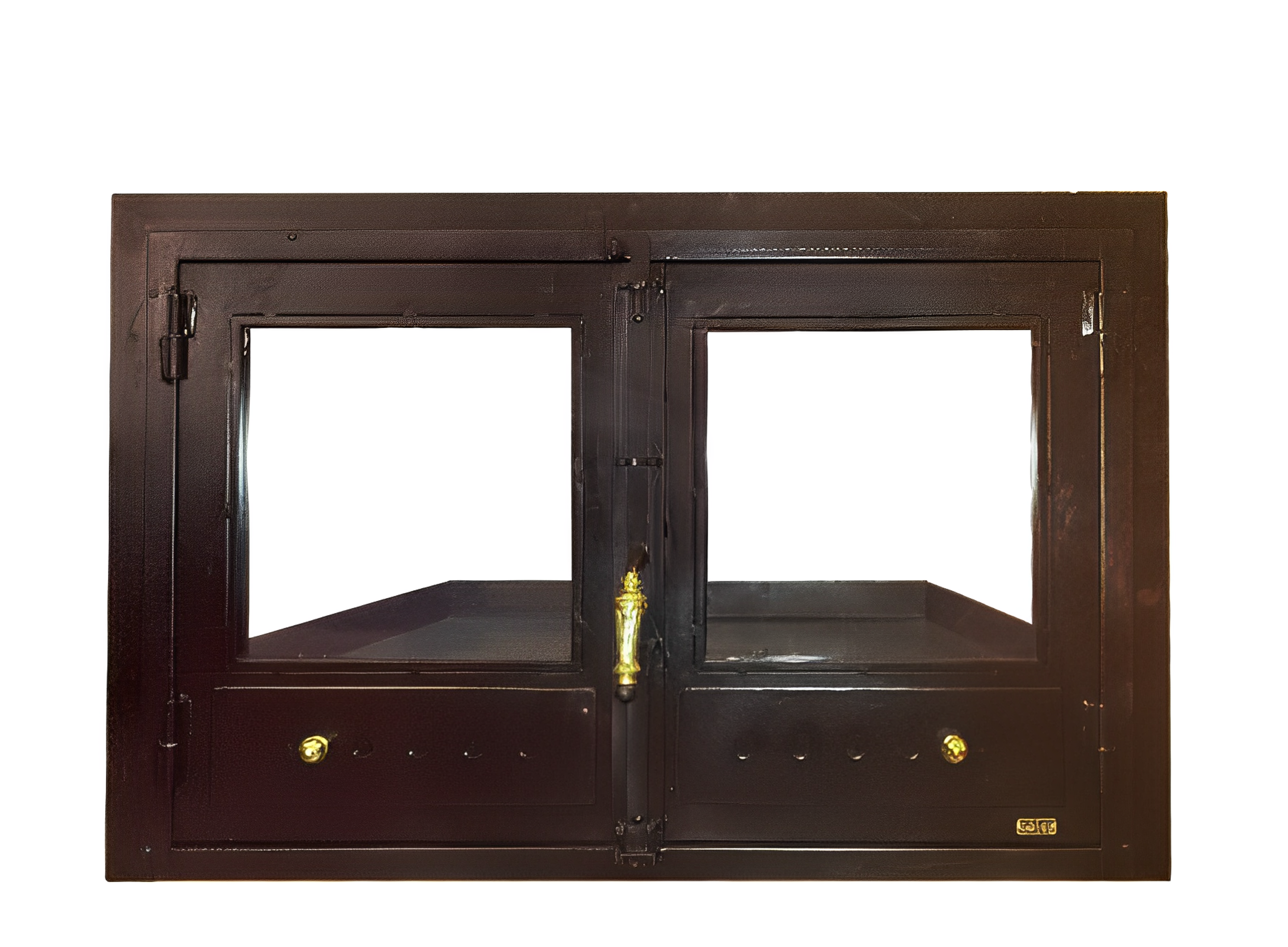 PORTE SPÉCIALE POUR CHEMINÉES DE CONSTRUCTION, UN VANTAIL, ARTISANAL ...