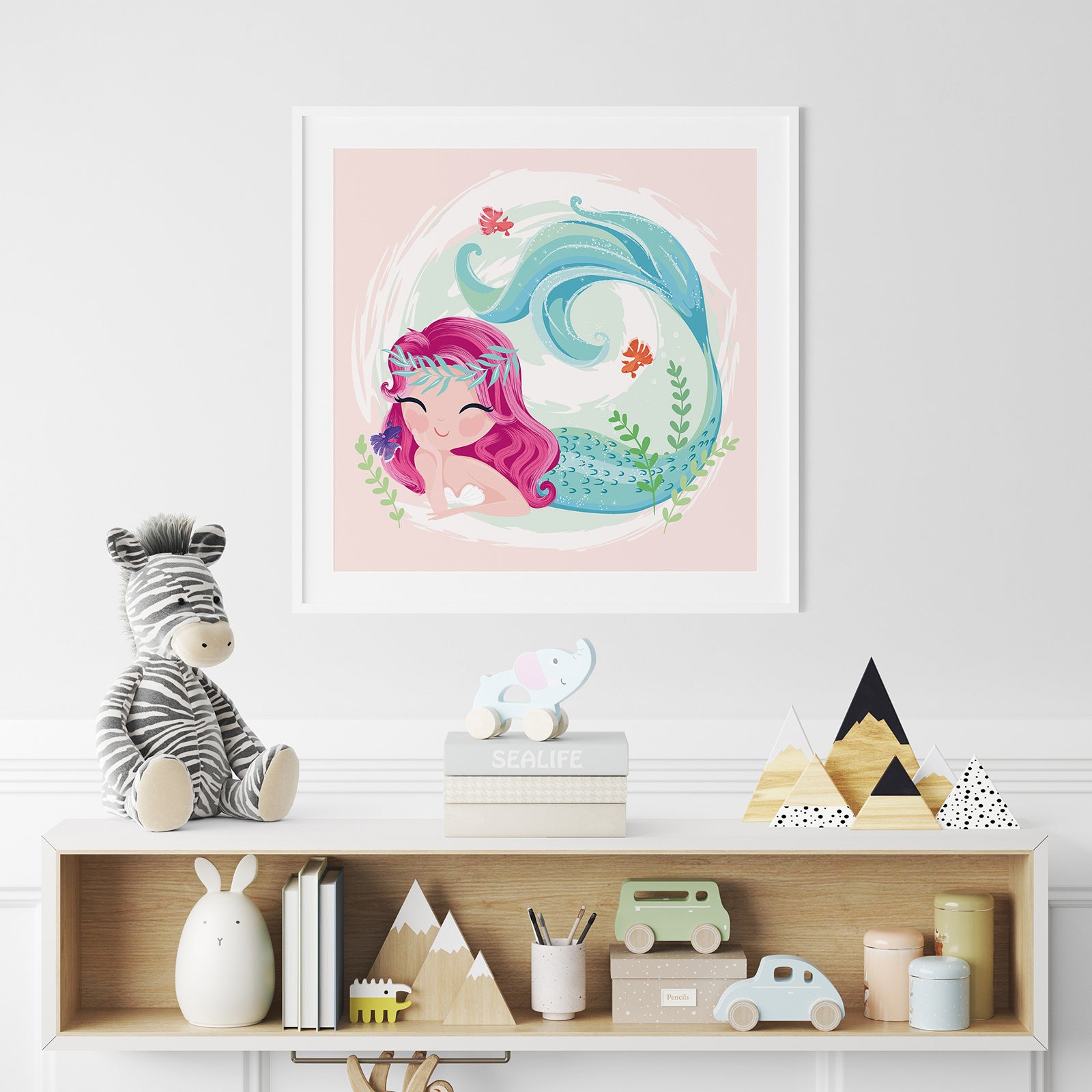 Póster para niños - Infantil - Sirena | Leroy Merlin