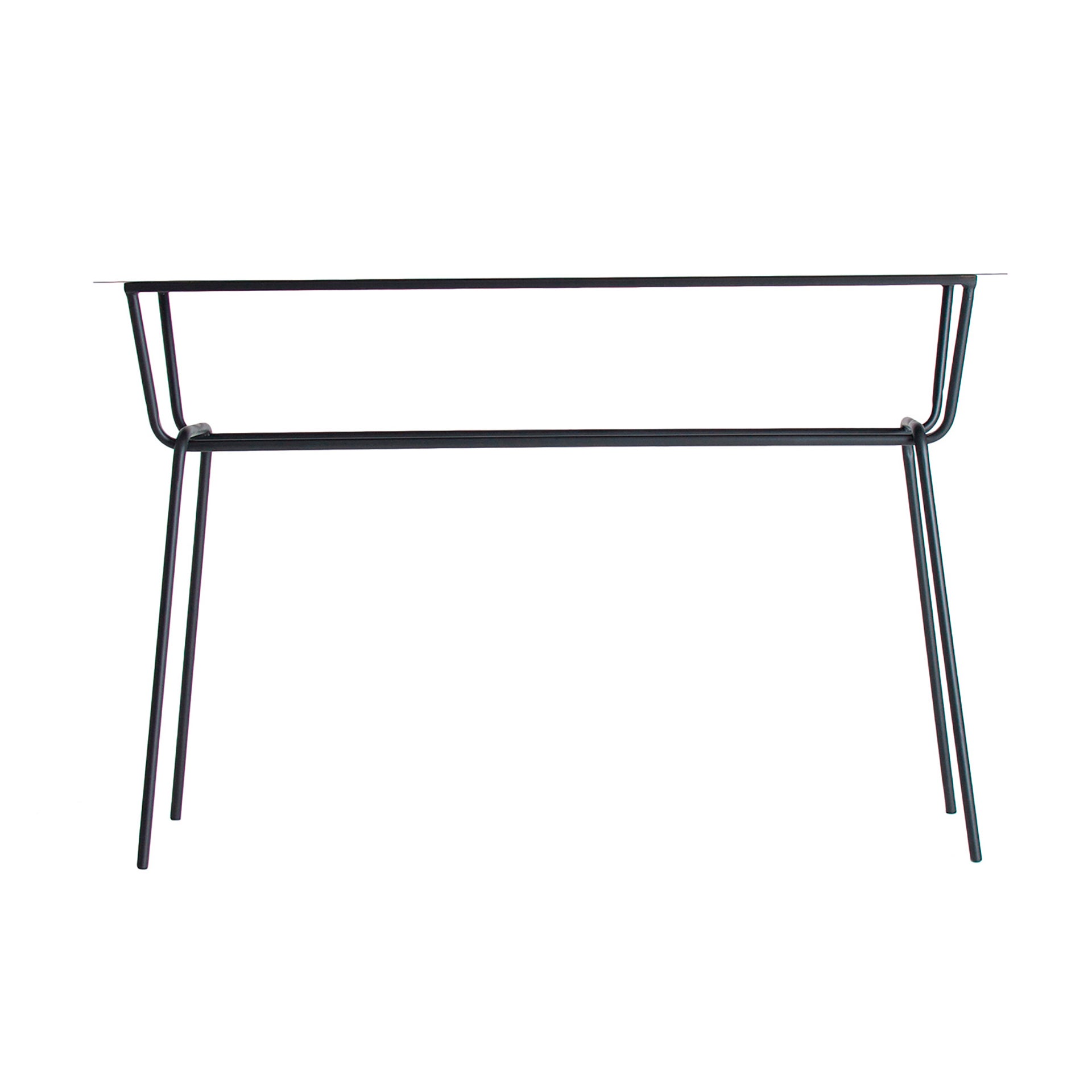 Console en fer noir 120x35x78 cm | Leroy Merlin