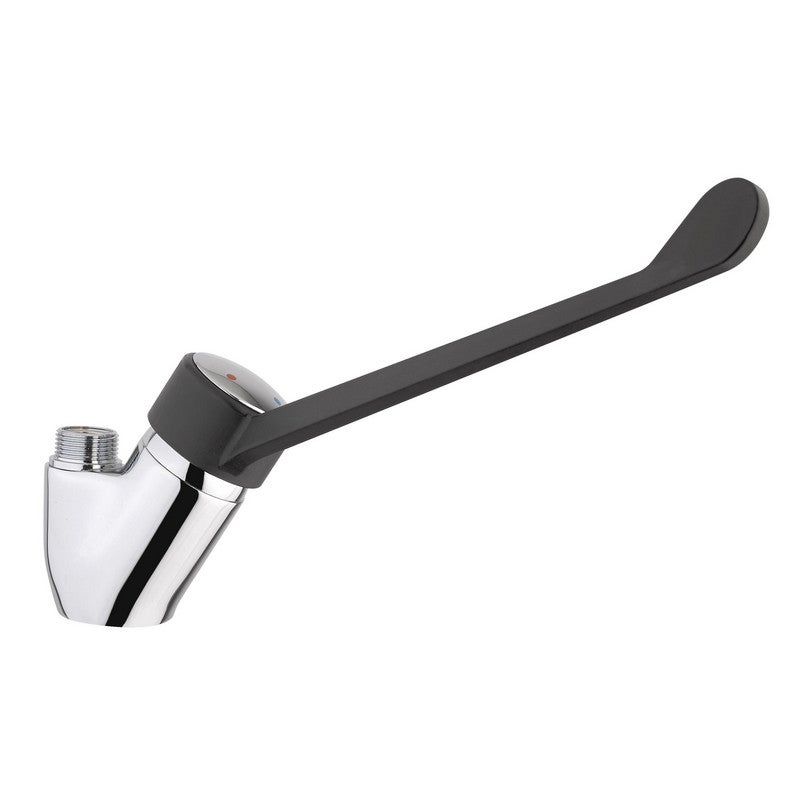 Mitigeur monotrou avec commande latérale à levier clinique. Sortie 3/4 ...