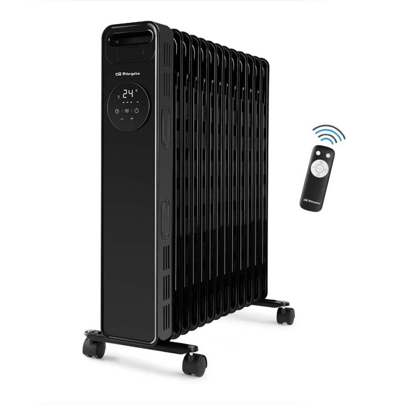 Radiateur à Bain d'Huile 2500W Chauffage électrique 13 éléments ...