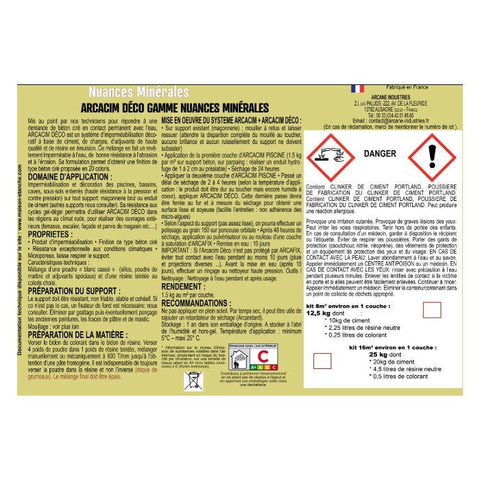 Traitement par injection des murs humides - ARCAFLUID - 5 L - - ARCANE ...