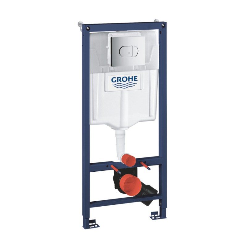 GROHE Solido Struttura WC 3-in-1,1,20 m, Struttura Incassata, Piastra ...