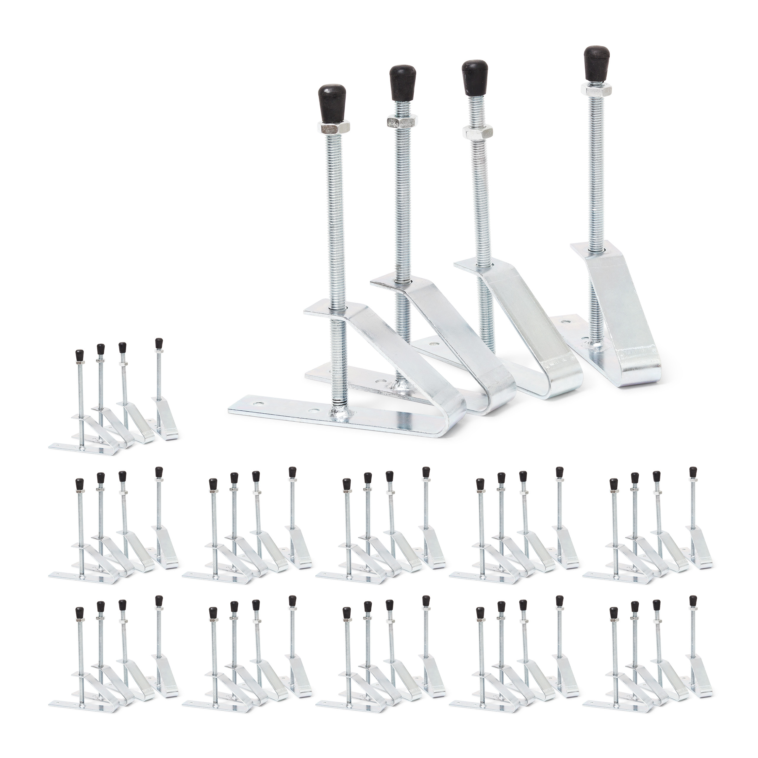 Relaxdays Support mural pour pneus, porte-pneus accessoire, Lot de 48 ...