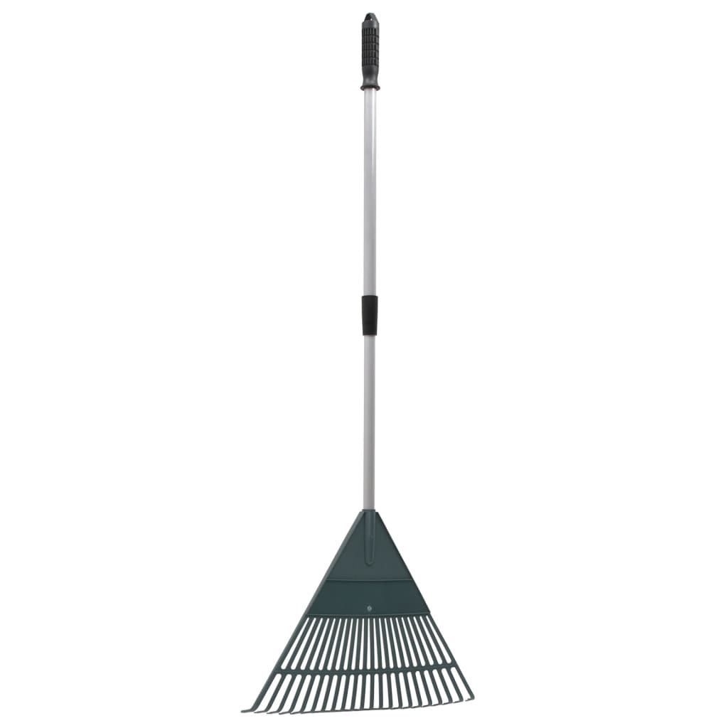 Râteau à feuilles vert foncé 155,5 cm PP vidaXL | Leroy Merlin