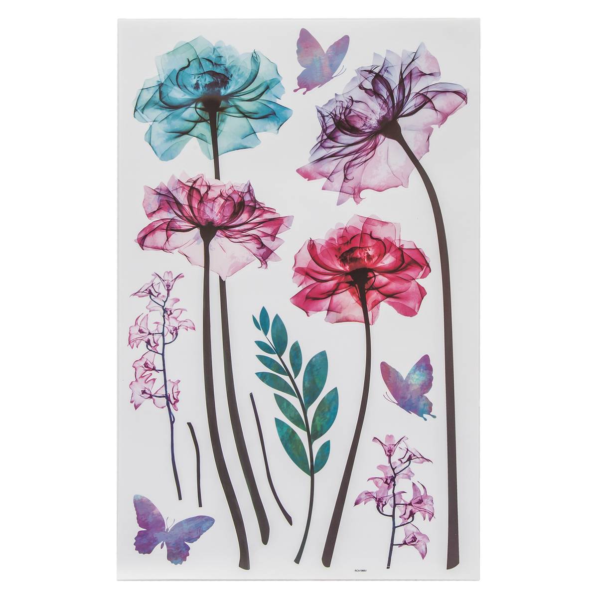 Sticker "Fleurs" - 32x50 cm - Atmosphera créateur d'intérieur | Leroy ...