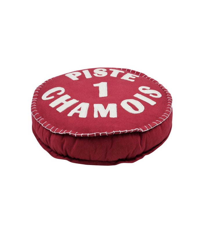 Coussin de sol Chamonix rouge 45x45x10cm - 45x45cm - Rouge | Leroy Merlin