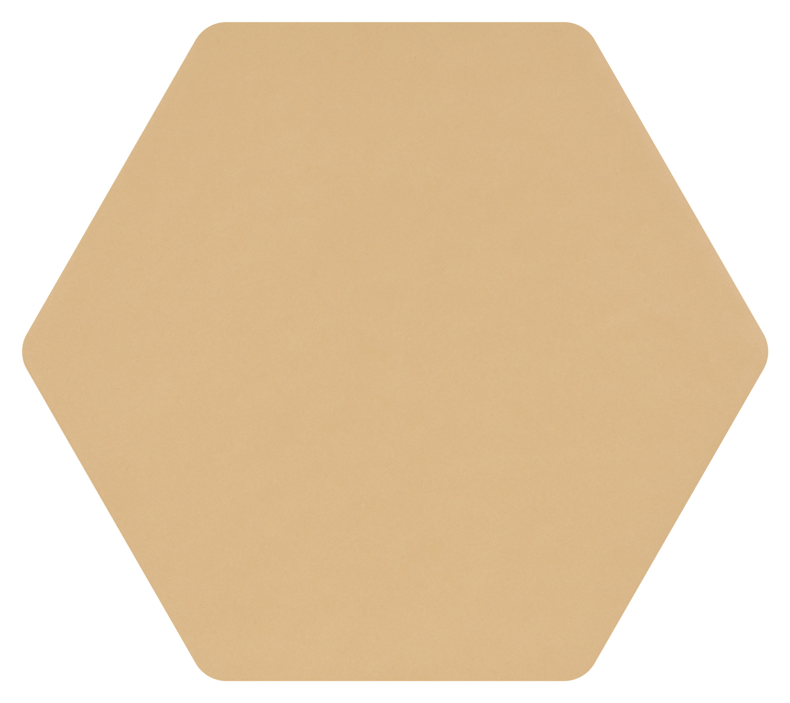 Carrelage sol / mur hexagonal ocre 17x15 cm MINIMA8.6 OCRA | Leroy Merlin