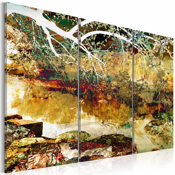 Tableau Lake of illusions 90x60 cm | Leroy Merlin