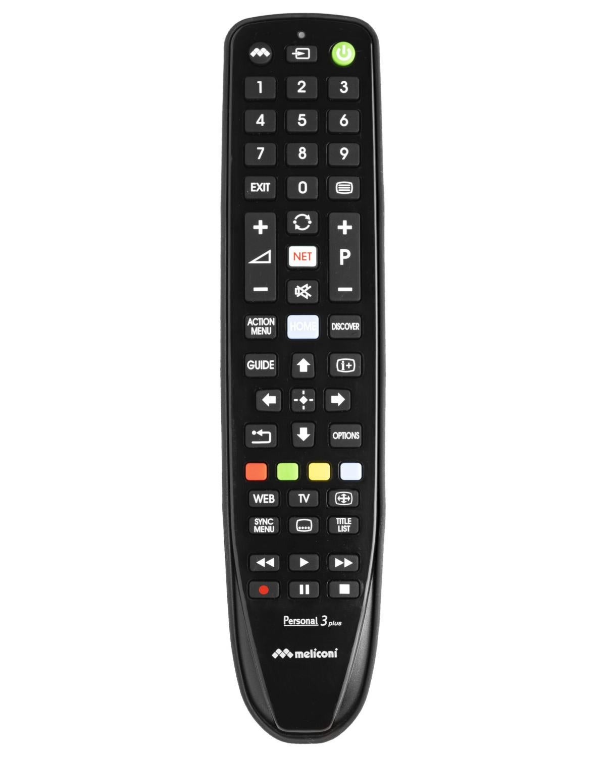 Meliconi Gumbody Personal 3 plus télécommande IR Wireless TV Appuyez ...