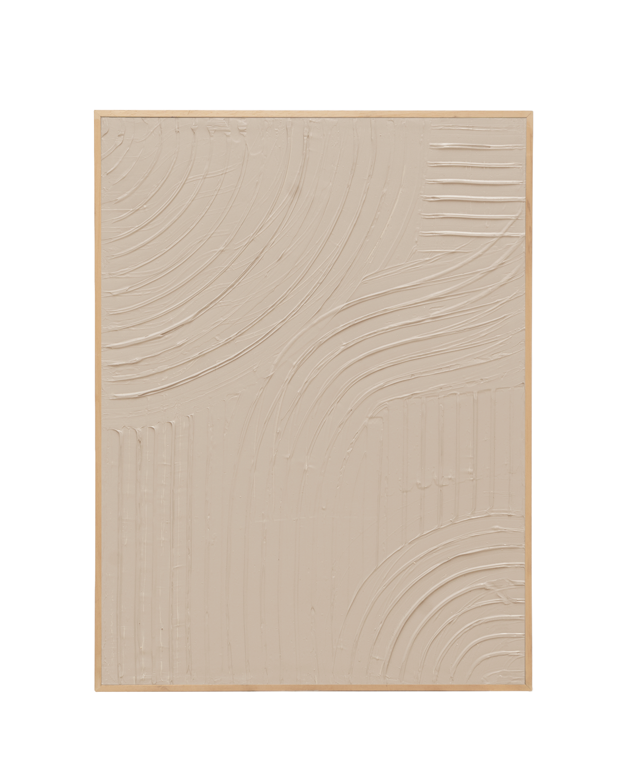 BESALÚ - Peinture à l'huile décorative faite à la main cadre noir ...