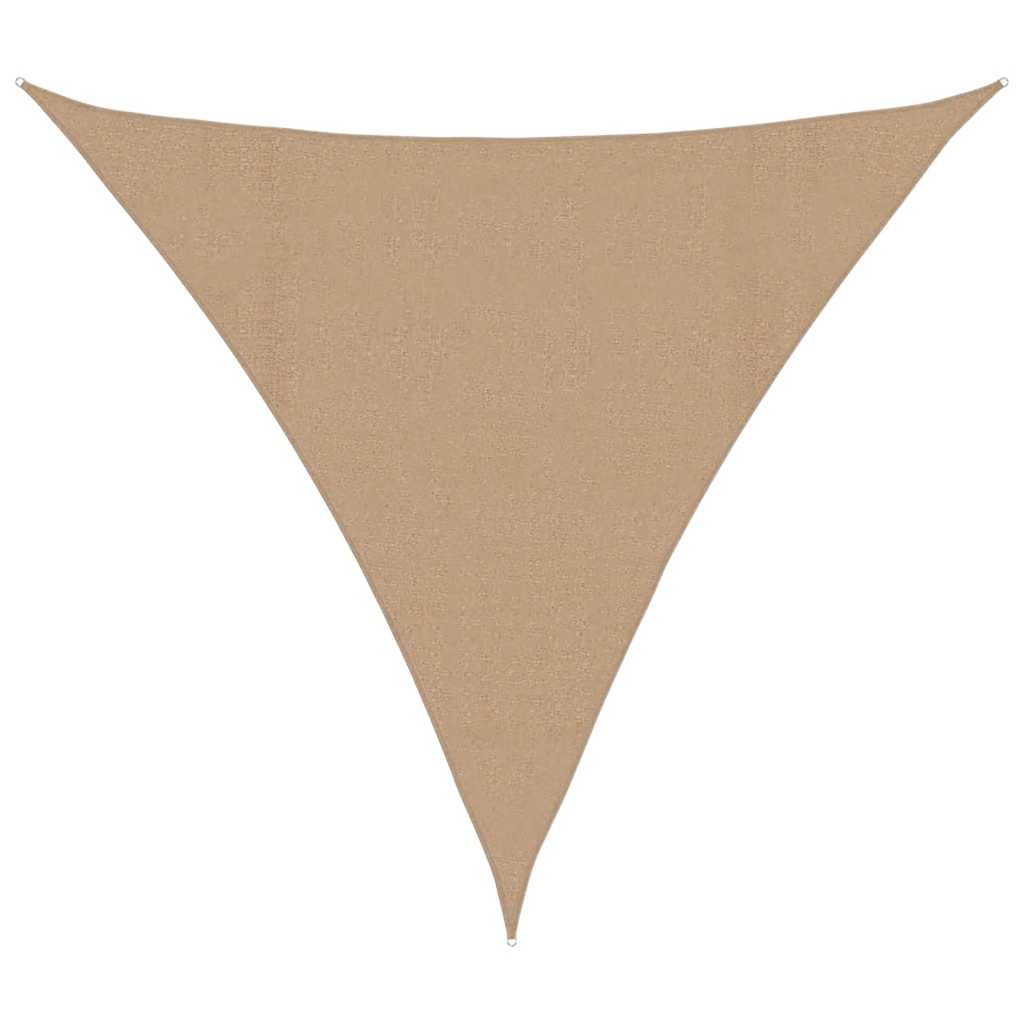 Voile d'ombrage 160 g/m² Taupe 4,5x4,5x4,5 m PEHD | Leroy Merlin
