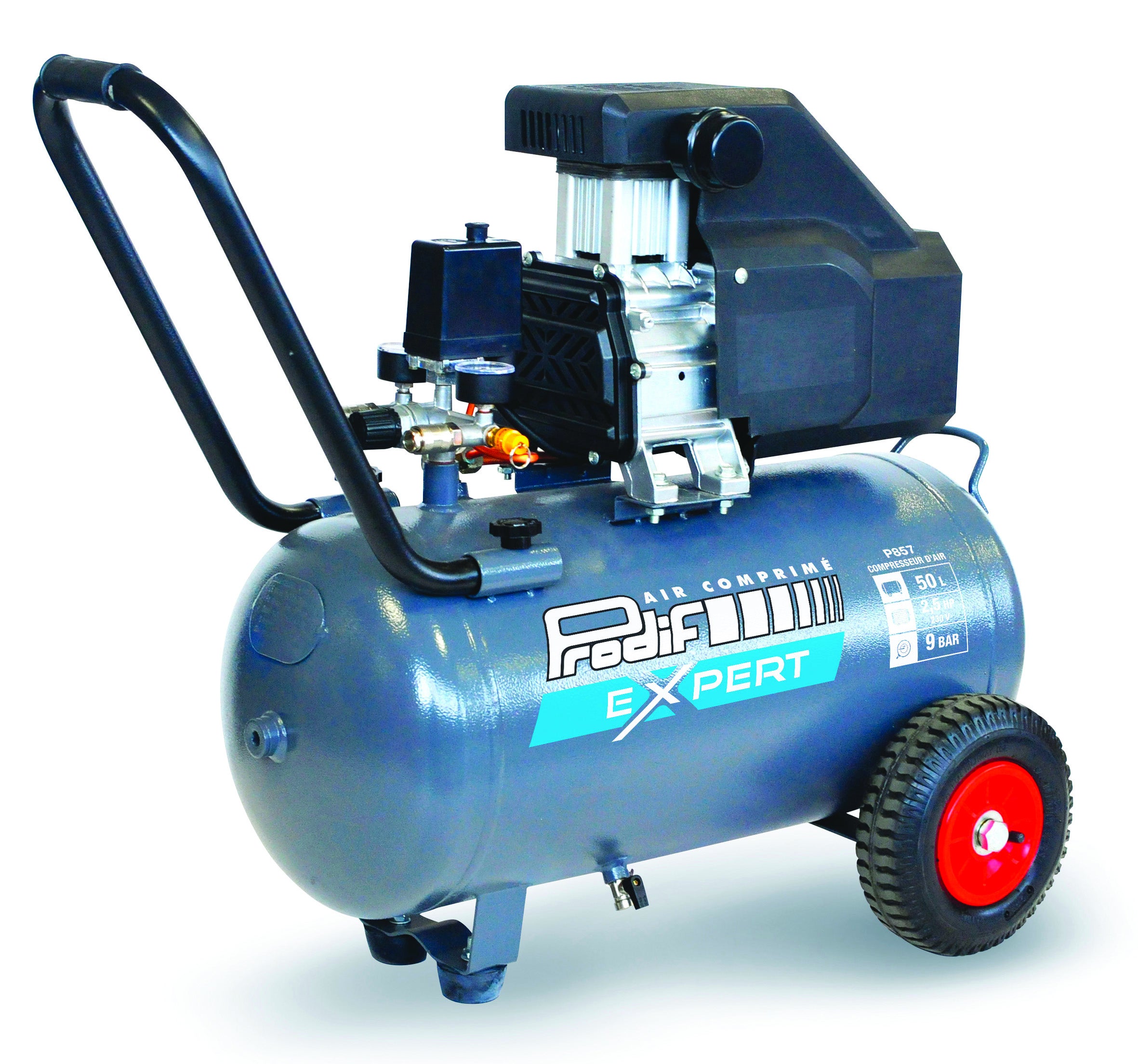 PRODIF - Compresseur 50l 2,5cv sans huile - 11226 | Leroy Merlin