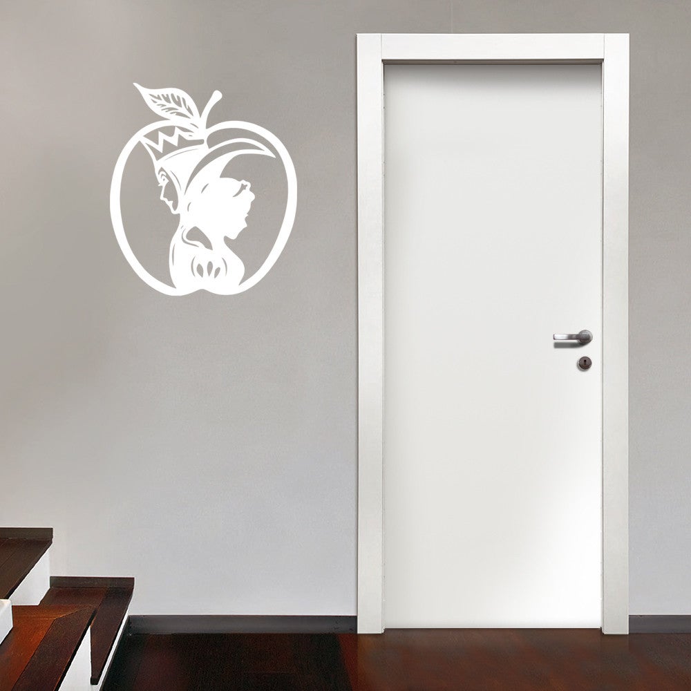BLANCHE NEIGE - Sticker Mural Vinyle 55x65 Cm - Couleur BLANCHE | Leroy ...