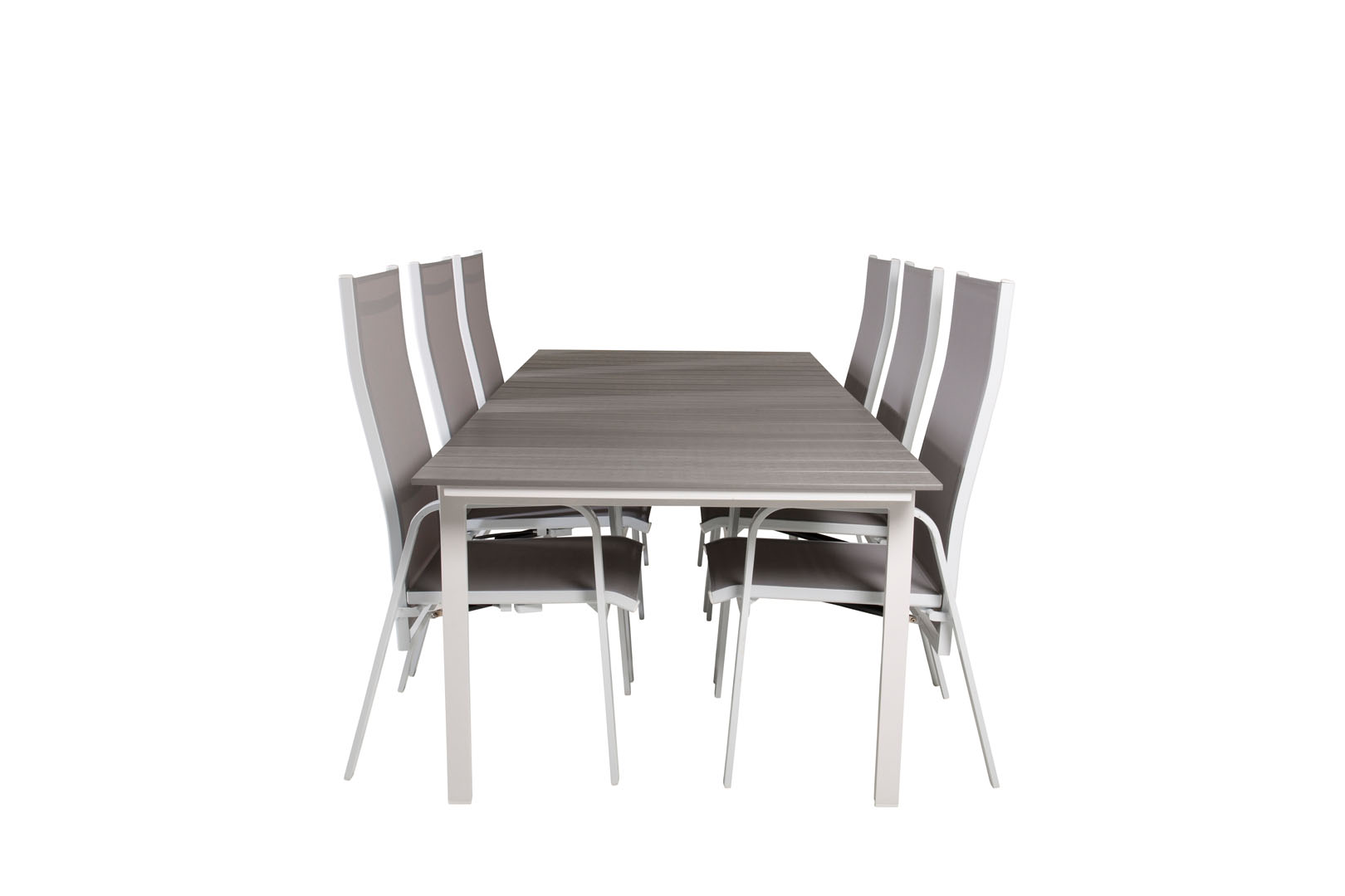 Levels Ensemble table et chaises de jardin, table 100x229/310cm et 6 ...