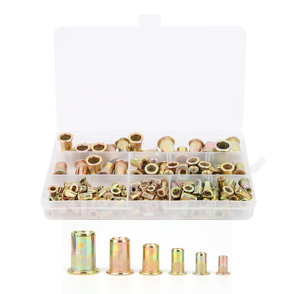 Ensemble d'écrous à rivets 150 pièces Accessoires de quincaillerie ...