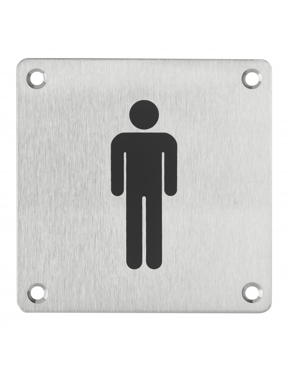 THIRARD - Plaque de signalisation WC Homme , à visser, inox brossé ...
