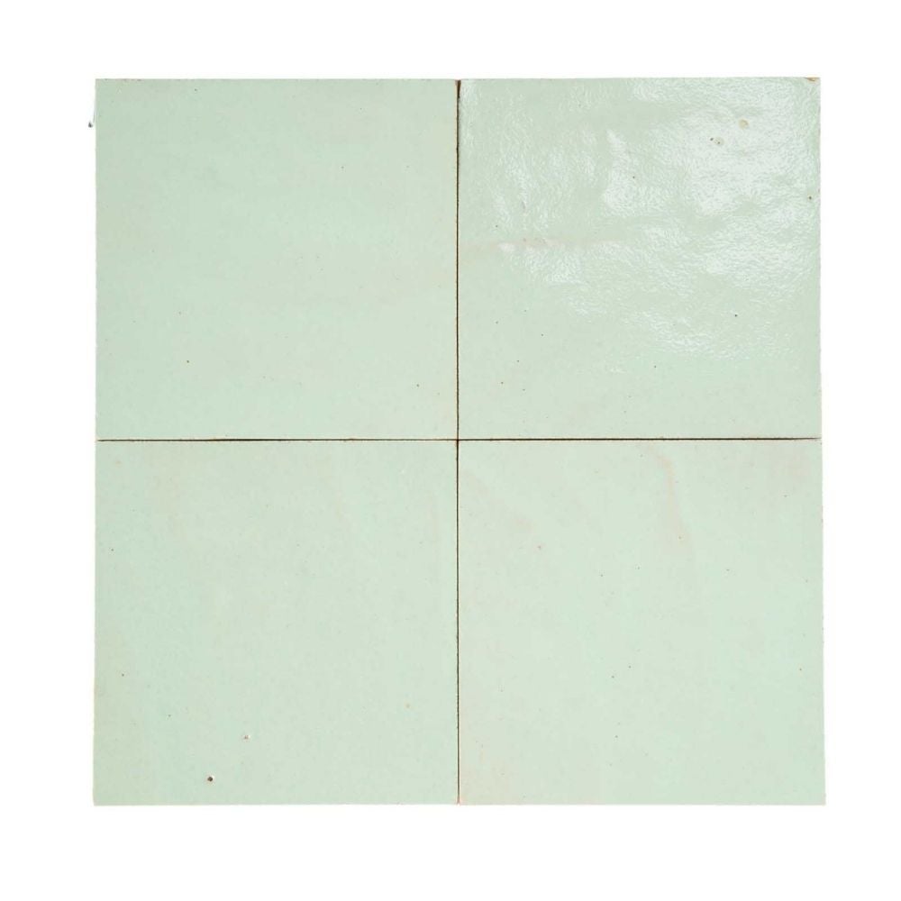 Zellige Marocain - 10x10 cm - Carrelage mur - Terre De Zellige 10x10 cm ...