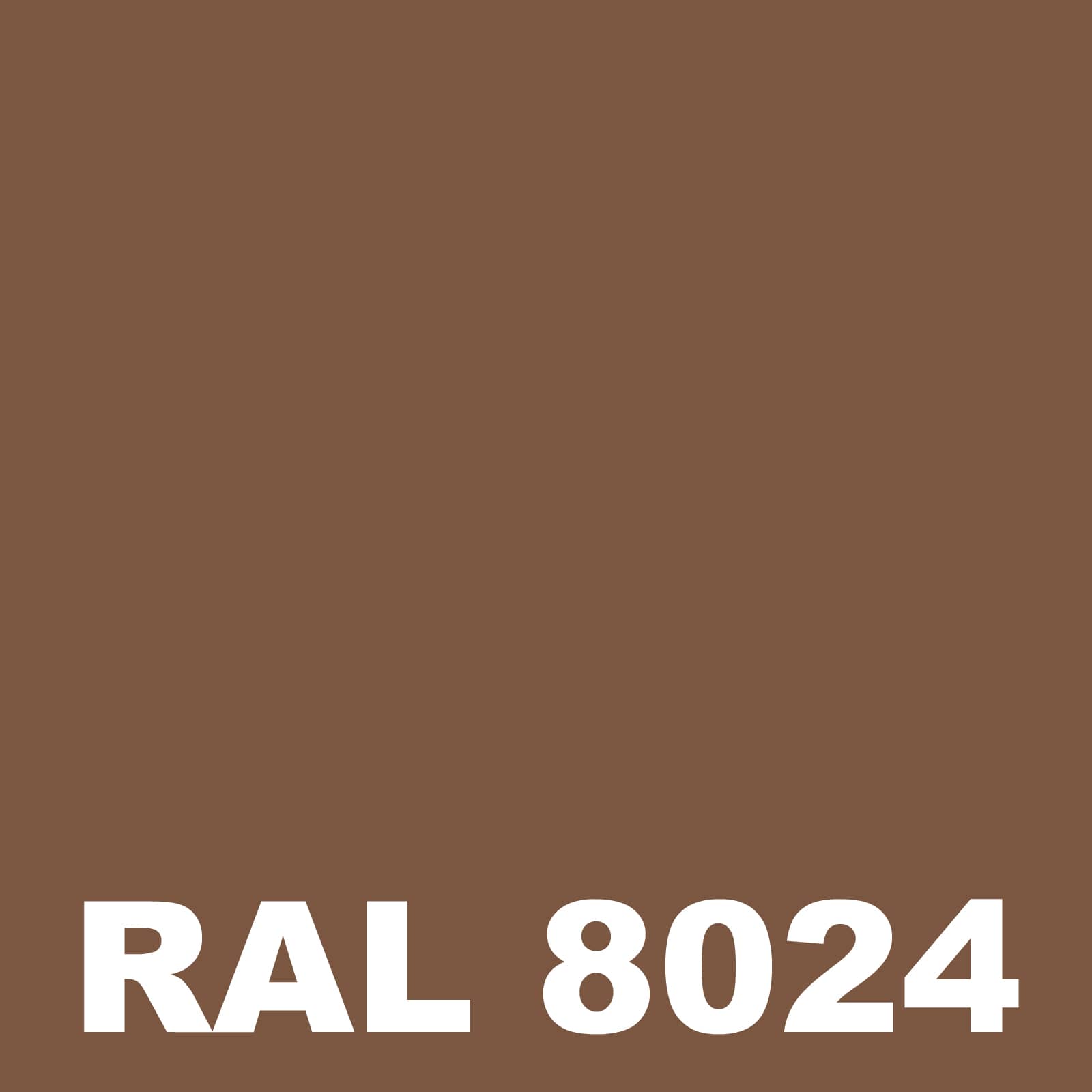 Peinture Contreplaque - Metaltop - Brun beige - RAL 8024 - Pot 5L ...