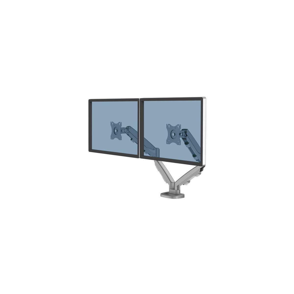 Fellowes Eppa 9683301 soporte para monitor 101,6 cm (40") Plata Escritorio | Leroy Merlin