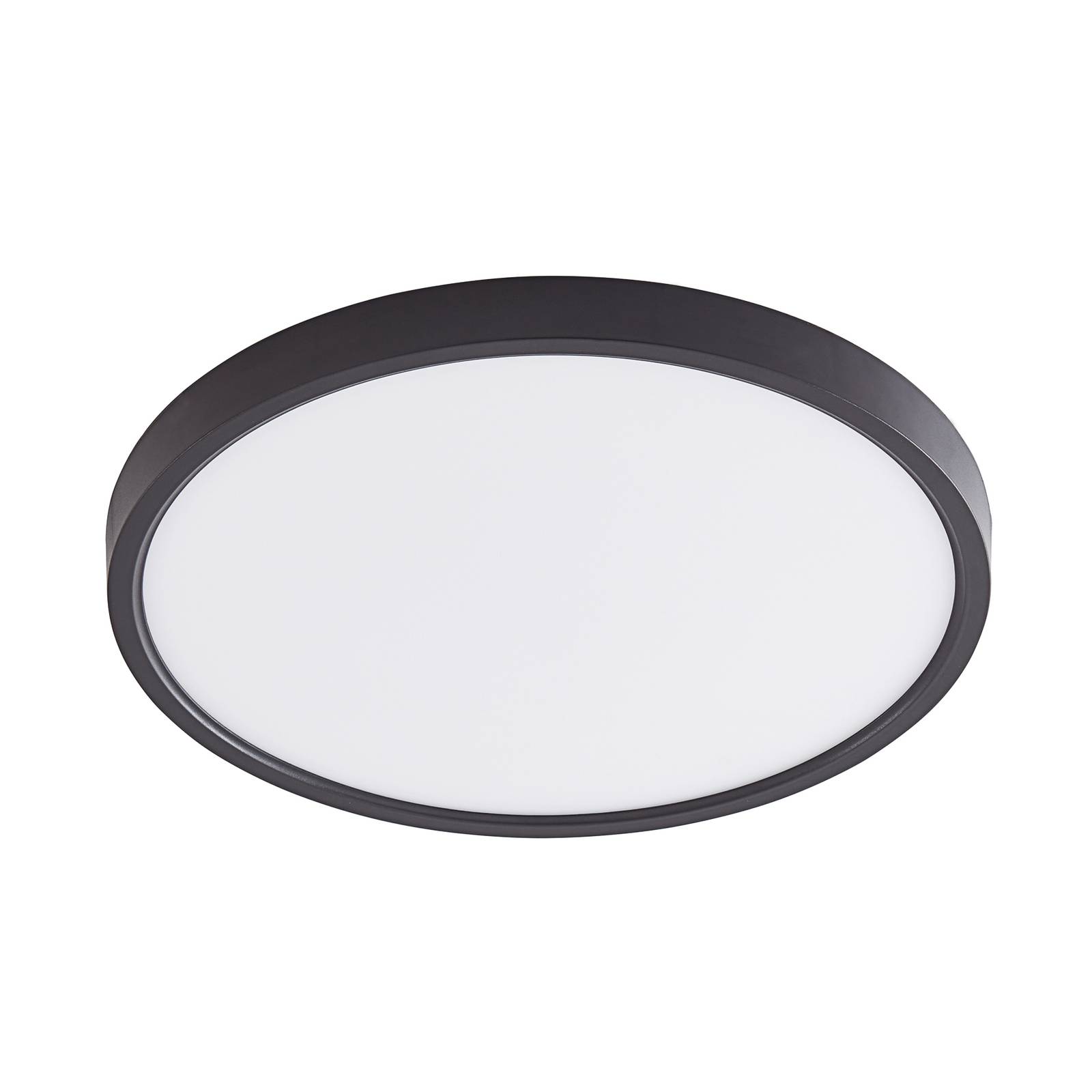 Lindby Plafonnier LED Pravin, Ø 30 cm, CCT, noir, Eclairage LED, Lampe ... Lindby Plafonnier LED Pravin, Ø 30 cm, CCT, noir, Eclairage LED, Lampe ...