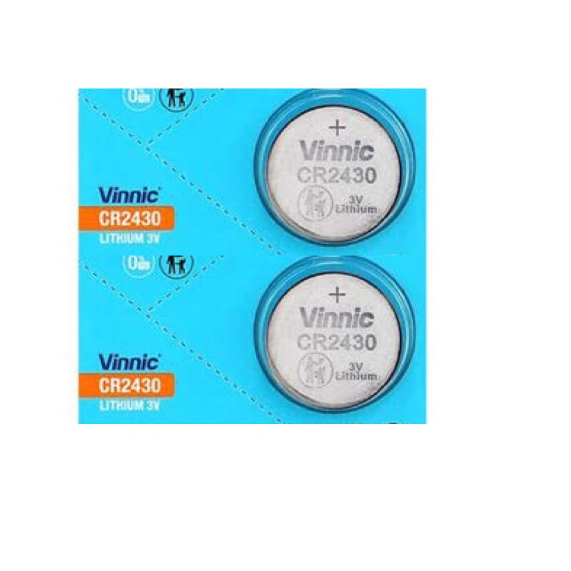 2 Piles Vinnic lithium CR2430 | Leroy Merlin