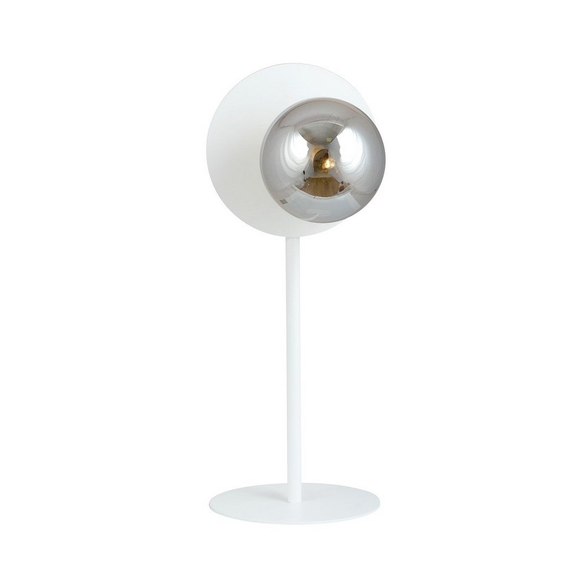 Lámpara de Mesa Oslo 2, Acero, Blanco, Seven Design | Leroy Merlin