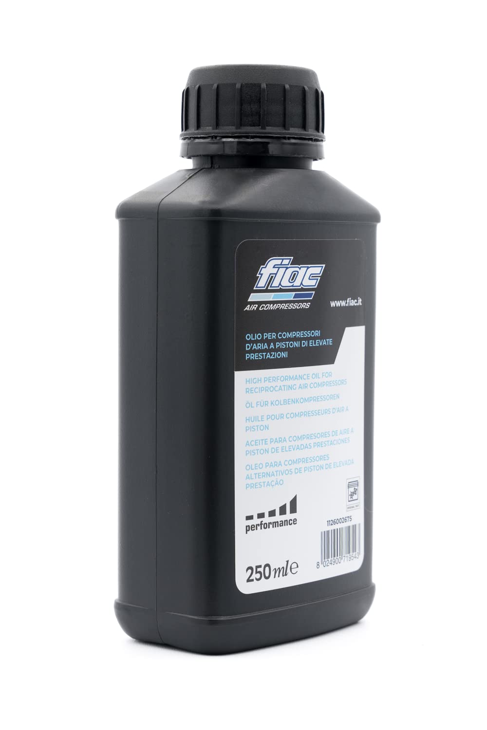 FIAC Olio Lubrificante per Compressore d'Aria a Pistoni, Olio Minerale ...