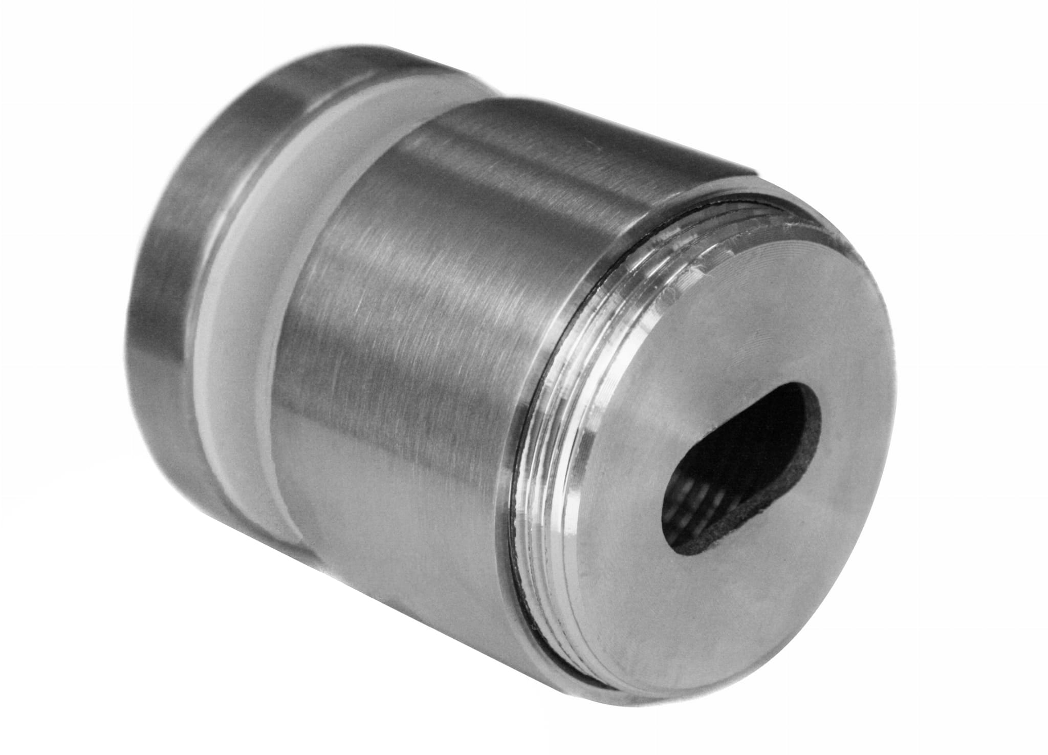 Fixation ponctuelle ø50/30mm avec régulation, AISI 304, brossée | Leroy ...