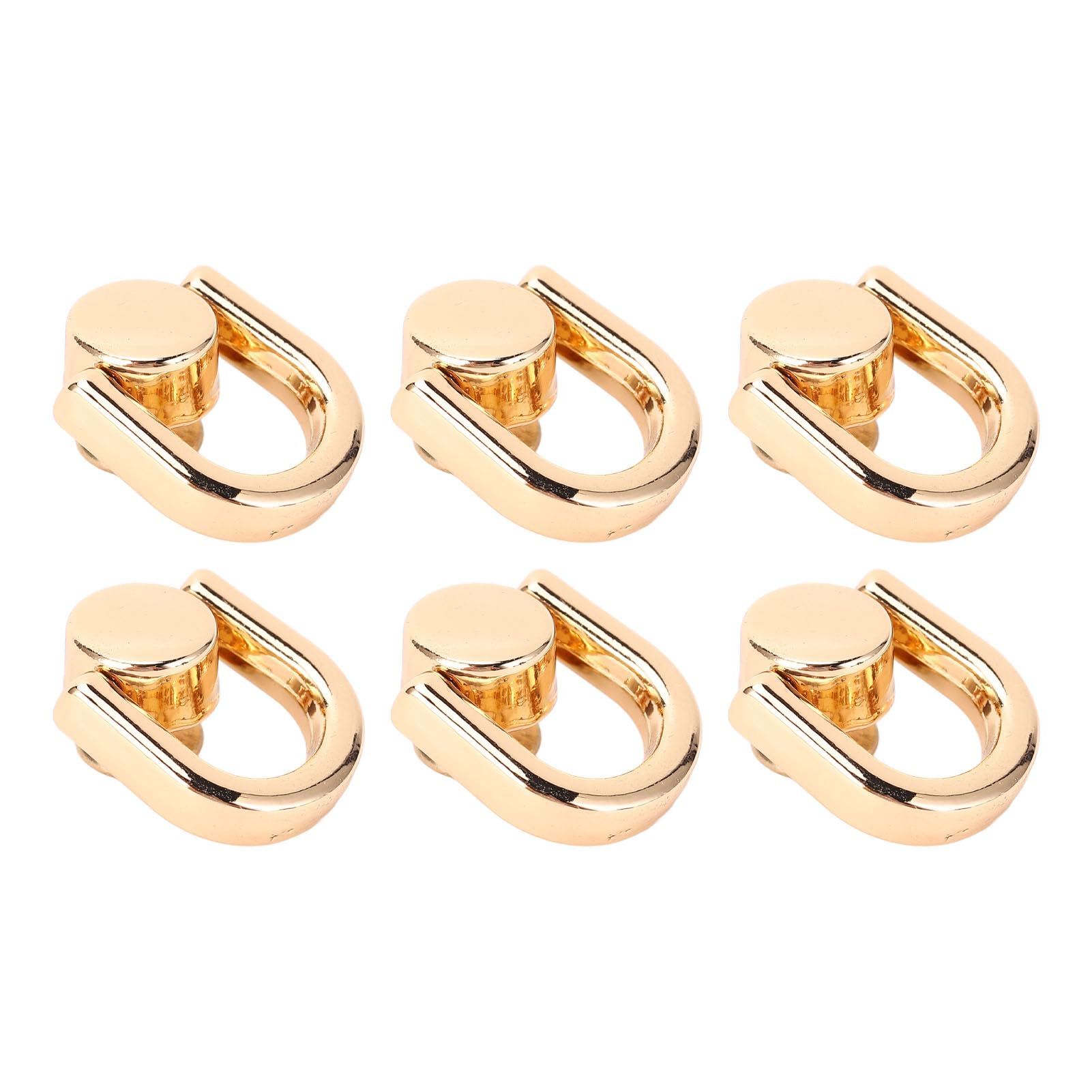 20PCS D Ring Rivet 16x9.5mm Zinc Alloy and Iron Rivet Button Ball Stud ...