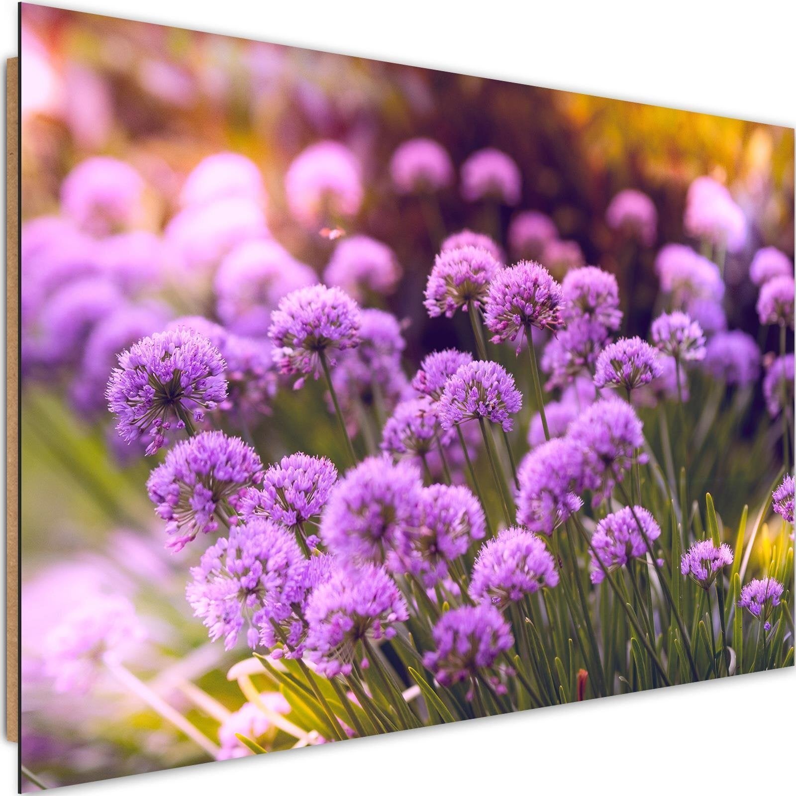Tableau bois violet jardin - 60 x 40 cm | Leroy Merlin