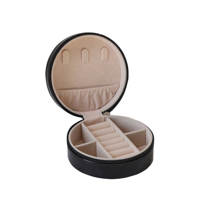 Elegante joyero de piel sintética Black | Leroy Merlin