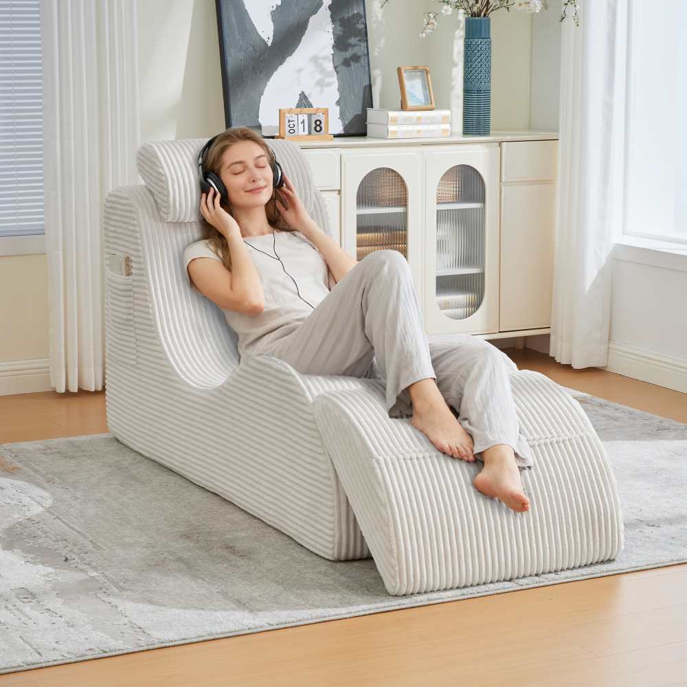 Sillón relax ergonómico moderno de espuma comprimida de alta ...
