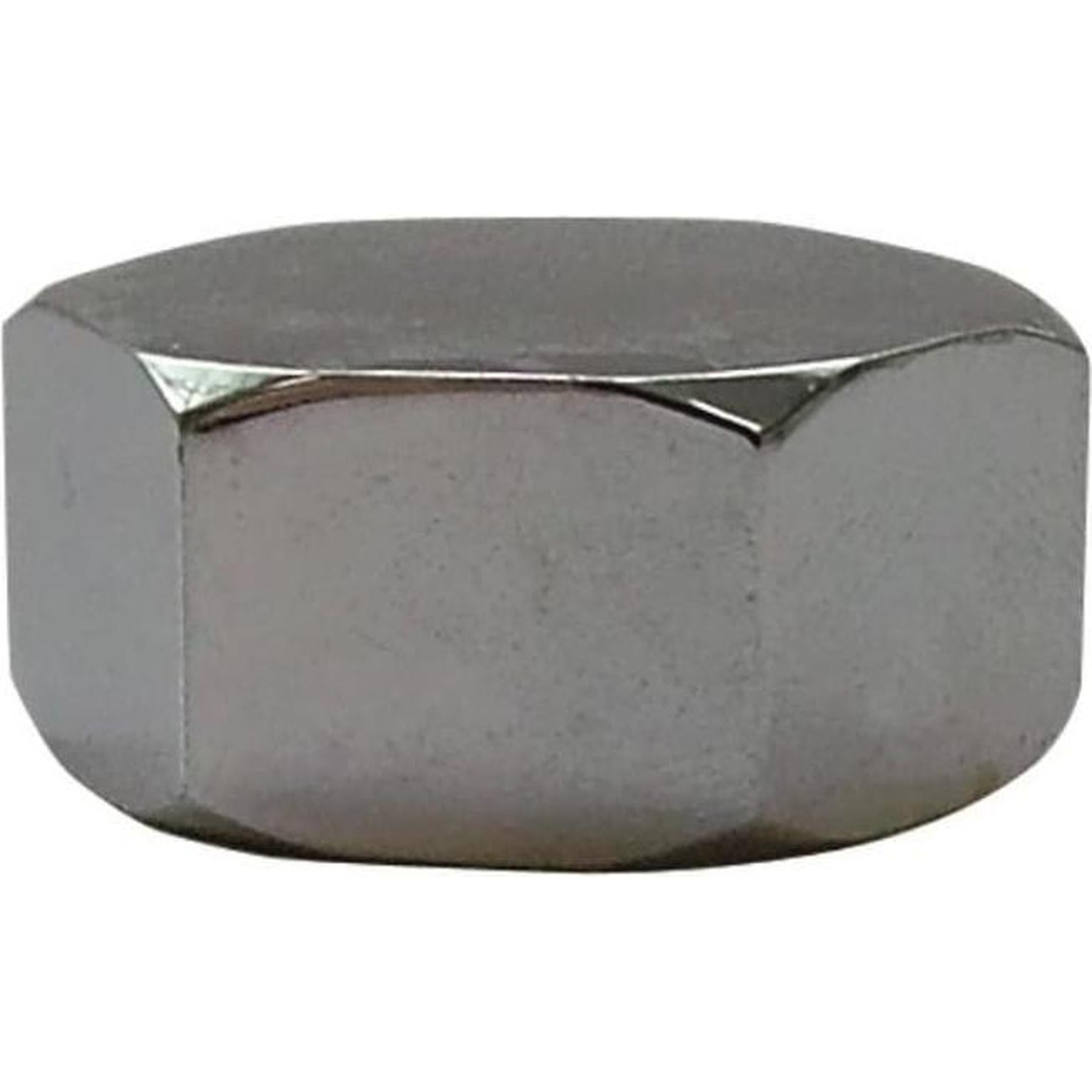 Bouchon a visser plomberie femelle laiton 1"1/4 chrome | Leroy Merlin