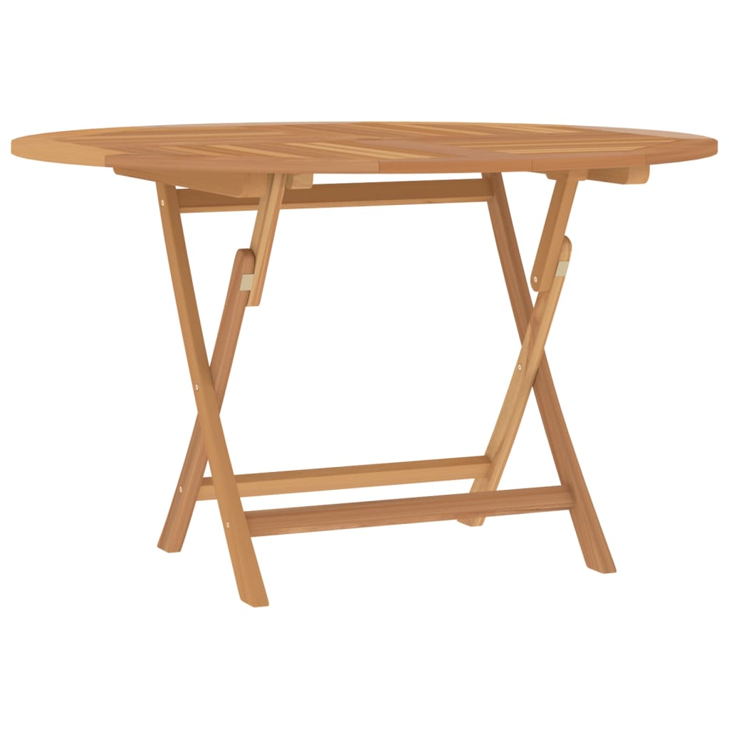 Table pliable de jardin | Table d'extérieur | Table de patio Ø 110x75 ...