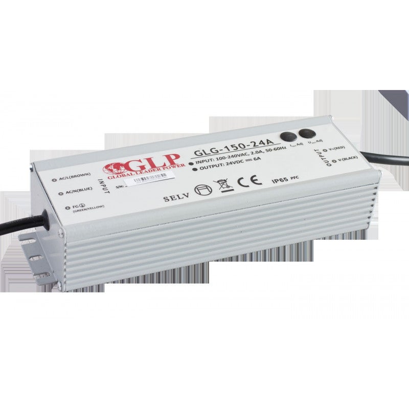 Alimentation LED DC24V 150W étanche IP65 GLP | Leroy Merlin