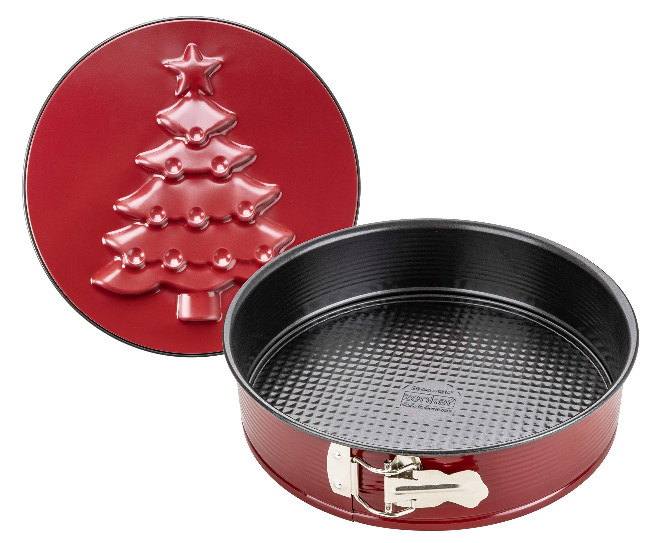 Zenker Tortiera apribile 2 in 1. Un fondo classico e un fondo a forma ...