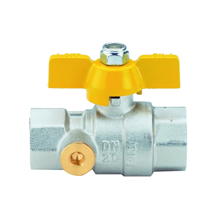 Robinet à boisseau sphérique pour gaz 1/2 "ff | Leroy Merlin