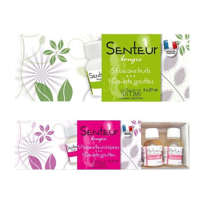 Coffret 10 arômes d'épices & fruits pour bougies - Graine Créative ...