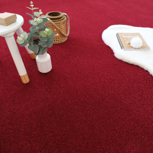 Moquette - Manège - Rouge - Rouleau de 4m x 7m | Leroy Merlin