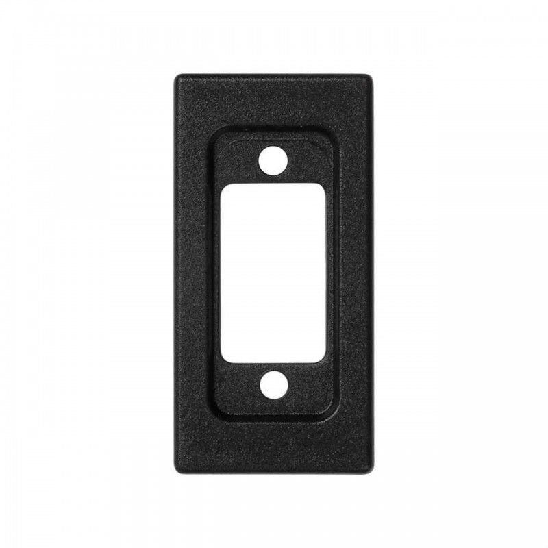 Plaque K45 pour 1 connecteur SUB D9 gris graphite SIMON K100 / 14 ...