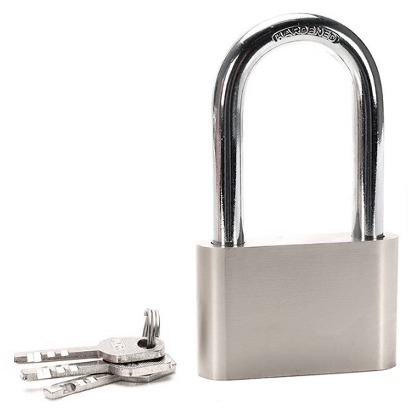 Candado de latón con 3 llaves, arco normal de acero endurecido, máxima seguridad, cierres fincas ...