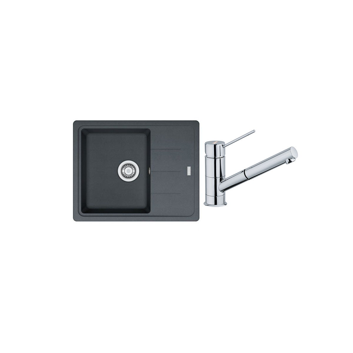 Pack Franke Basis Fragranit Bfg611-62 + Mitigeur Sirius - Coloris ...