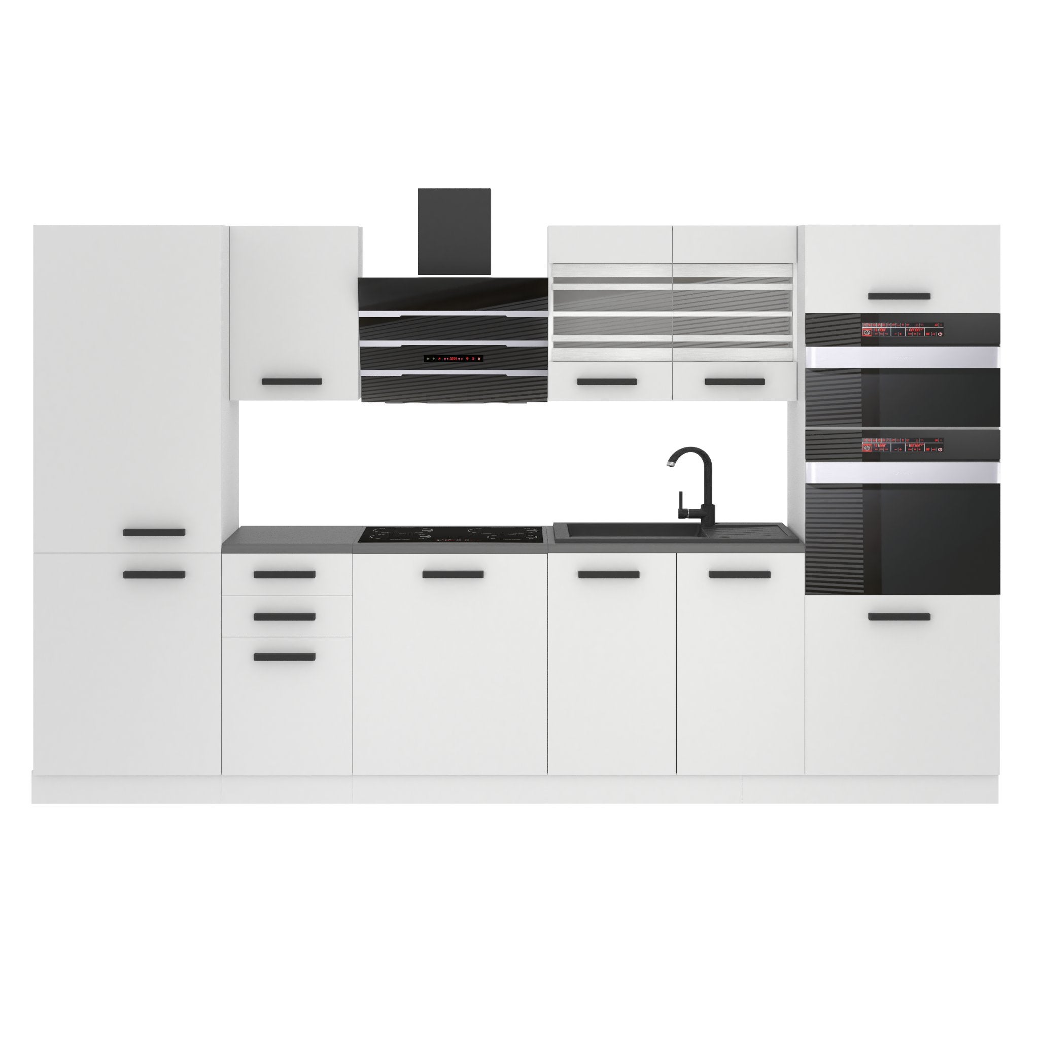 BELINI Cuisine Equipee Complete MILA - 300 cm. Cuisine Complete Sans ...