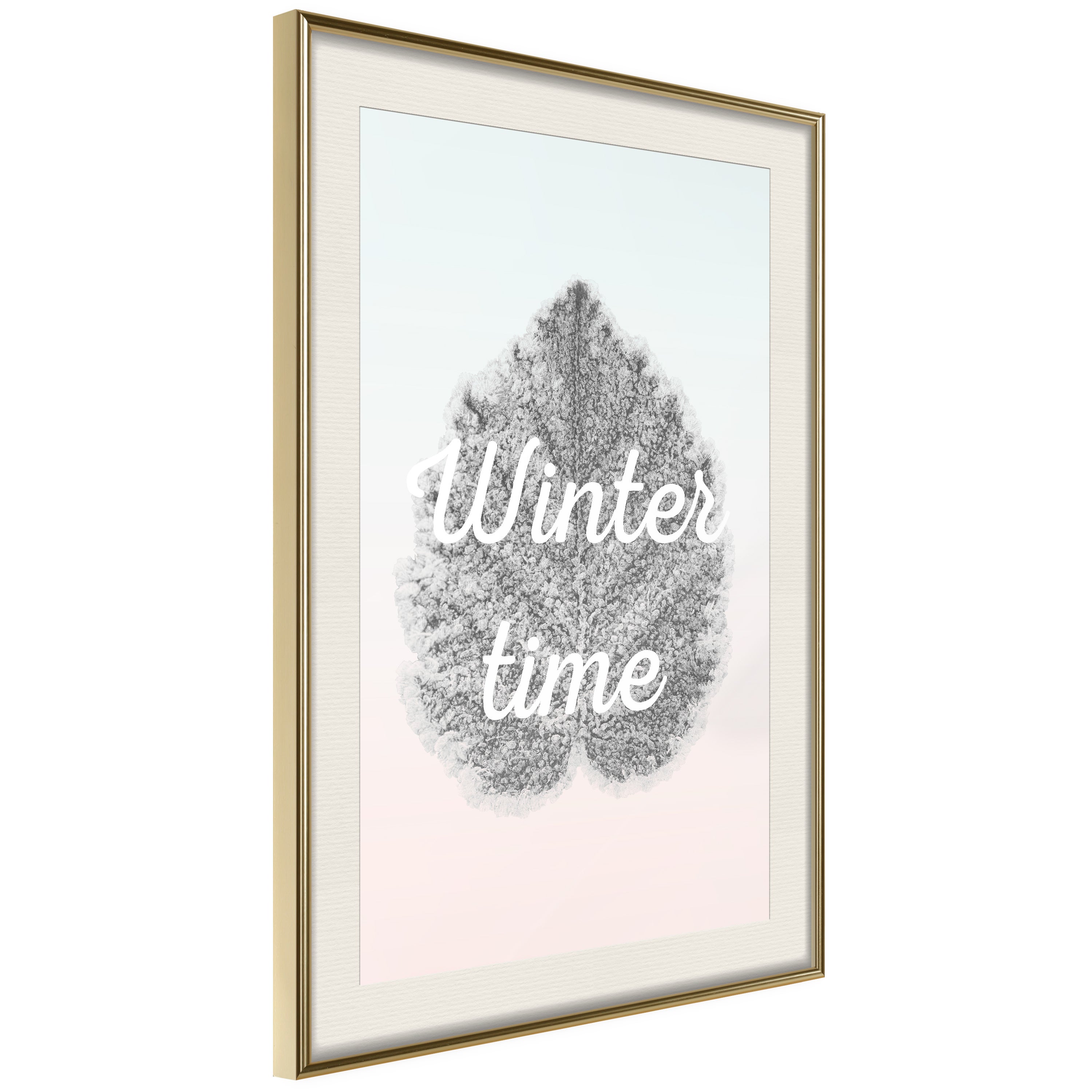 Poster et affiche - Winter Leaf 30x45 cm | Leroy Merlin