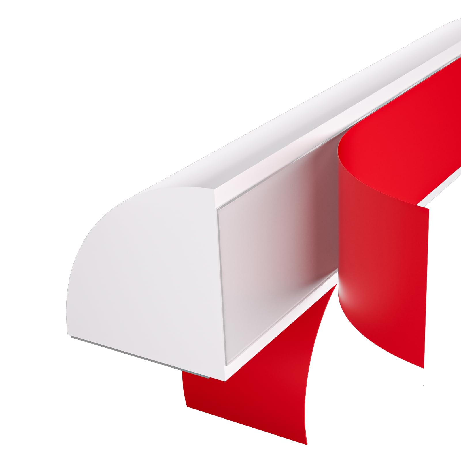 Moulure quart de rond flexible, mini moulure de bordure en caoutchouc ...