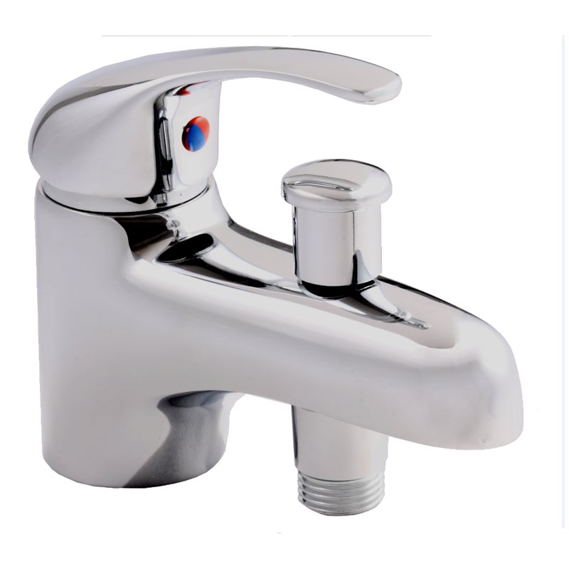 Mitigeur bain douche monotrou chromé - mécanique - NF - Indi | Leroy Merlin